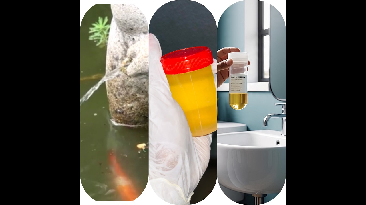 what your pee color says about your health - YouTube