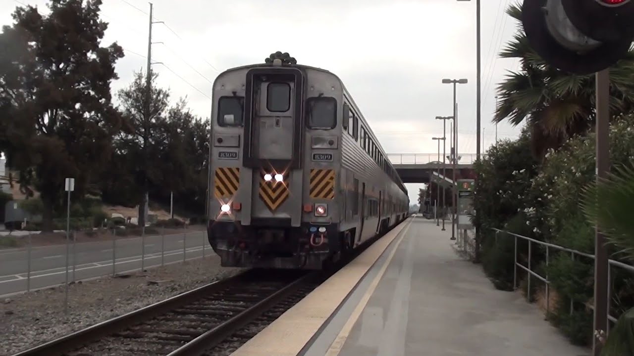 CDTX Cab Car 8309 Leads Amtrak 528 Capitol Corridor East out of Santa Clara, CA (GA) 09/20/2024 ...