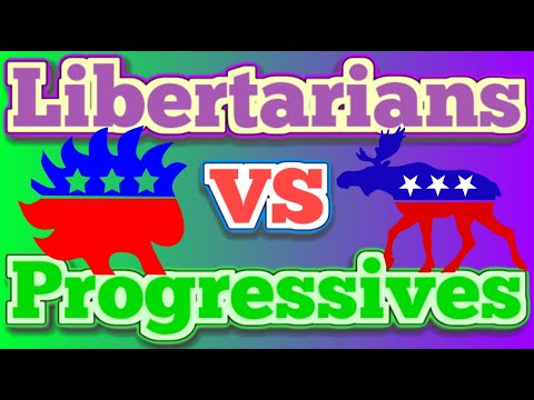 Libertarians Vs Progressives - YouTube