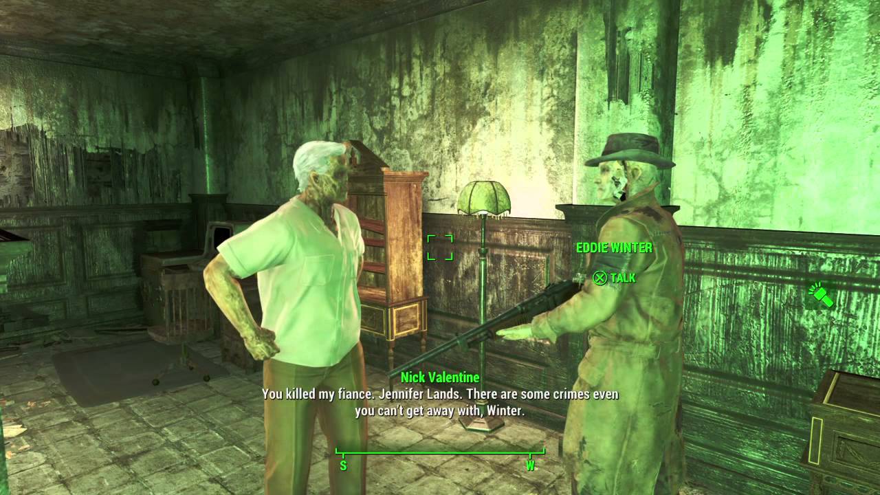 * SPOILER ALERT * Fallout 4: Confronting Eddie Winter & Listening His ...