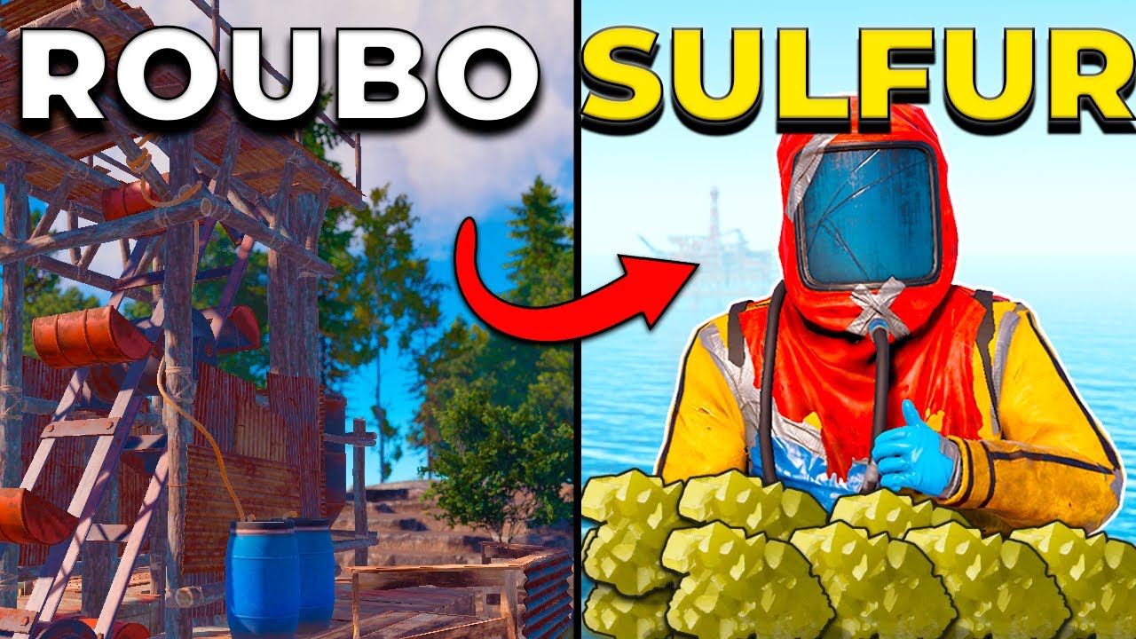 RUST- Esse GRUPO ROUBOU Todo o Nosso SULFUR... - YouTube