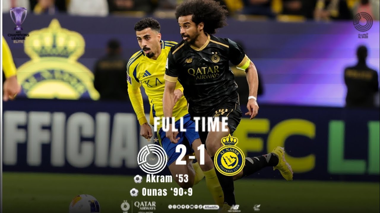 AlSadd 2/1 AlNassr ACLElite 24/25 Round 6 #السد/ النصر - YouTube