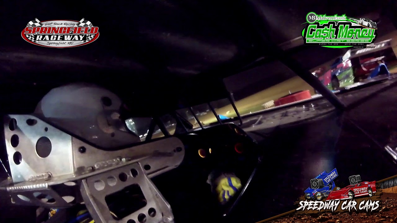 #98 Justin wells - Cash Money Late Model - Springfield Raceway- In Car ...