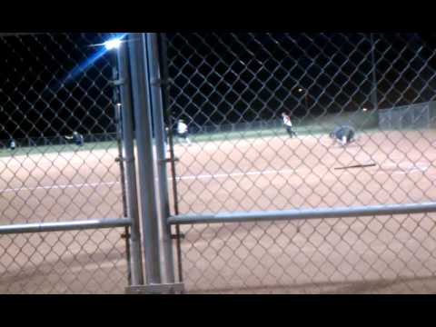 Softball fail to first base - YouTube