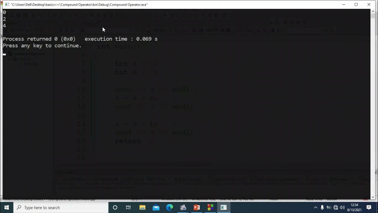Lesson-018(Compound Operator in C++) - YouTube
