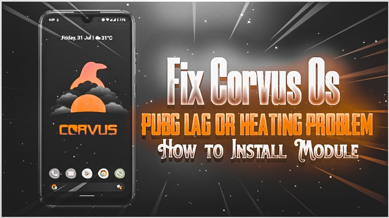 Corvus Os Lag Or Heating Problem Solution | Corvus Os 5.5 With Root ...