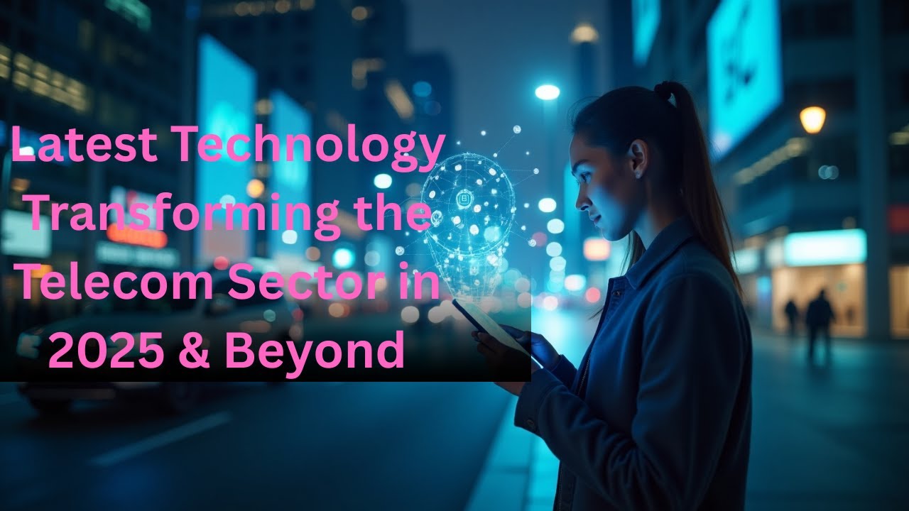 Latest Technology Transforming the Telecom Sector in 2025 & Beyond ...