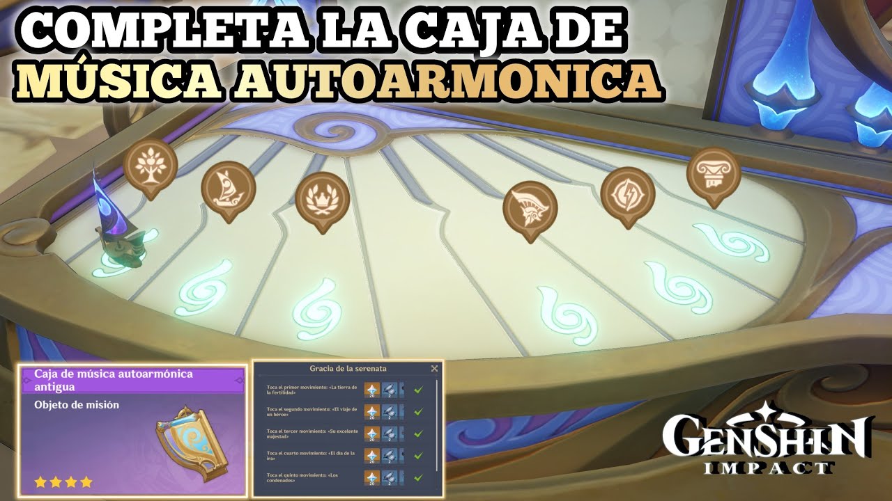 Completa la caja de MÚSICA AUTOARMONICA ANTIGUA | Todas las recompensas ...