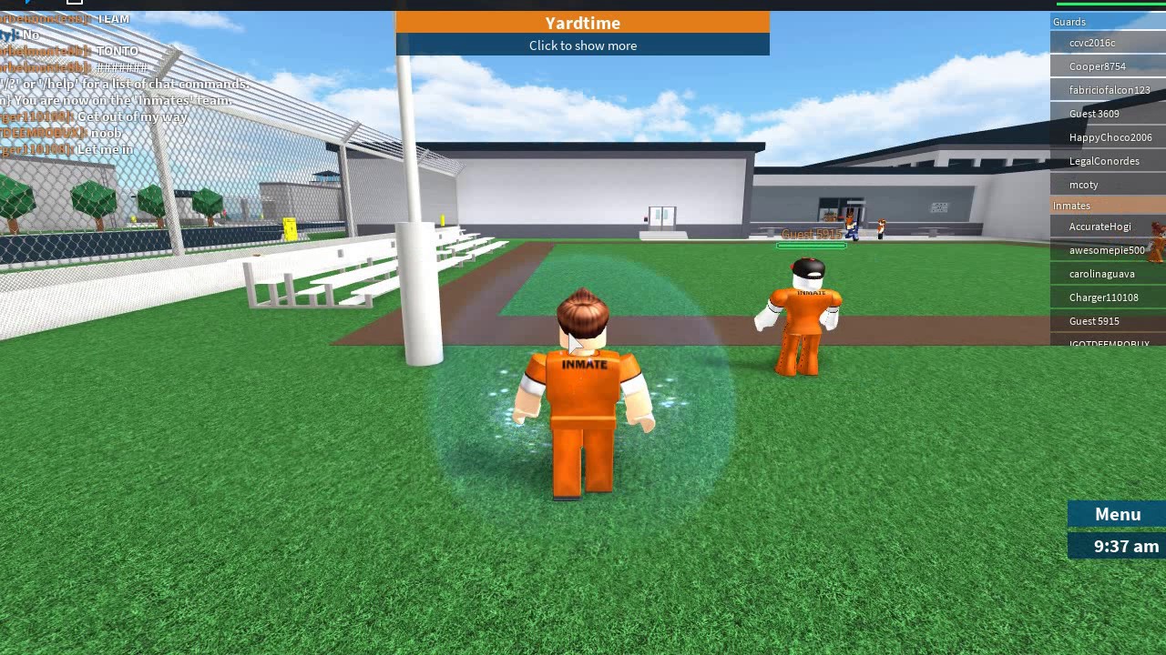 how to escape the prison (prison life) - YouTube