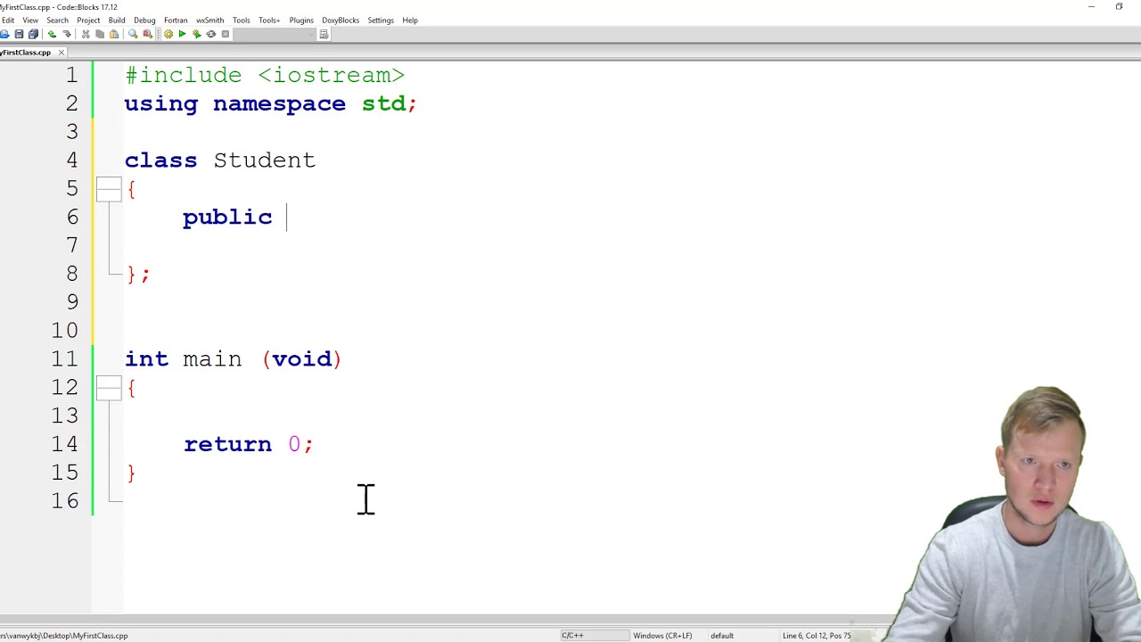 9 C Programming Basic C Class Youtube