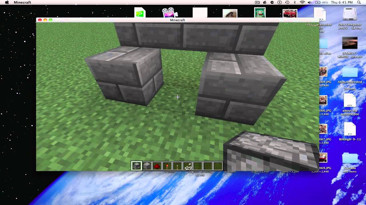How To Make Fully Automatic Turret In Minecraft - YouTube