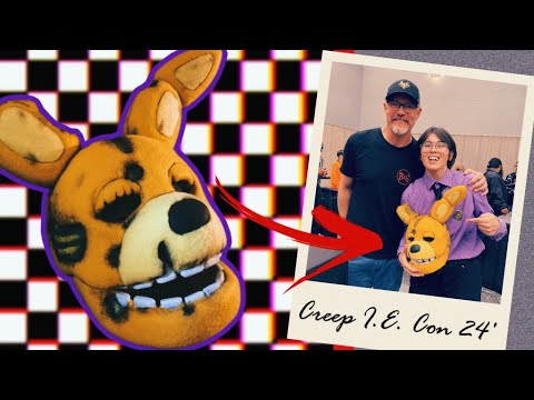 Making a Spring Bonnie Mask in 2 Weeks + Creep I.E. Con Vlog! - YouTube