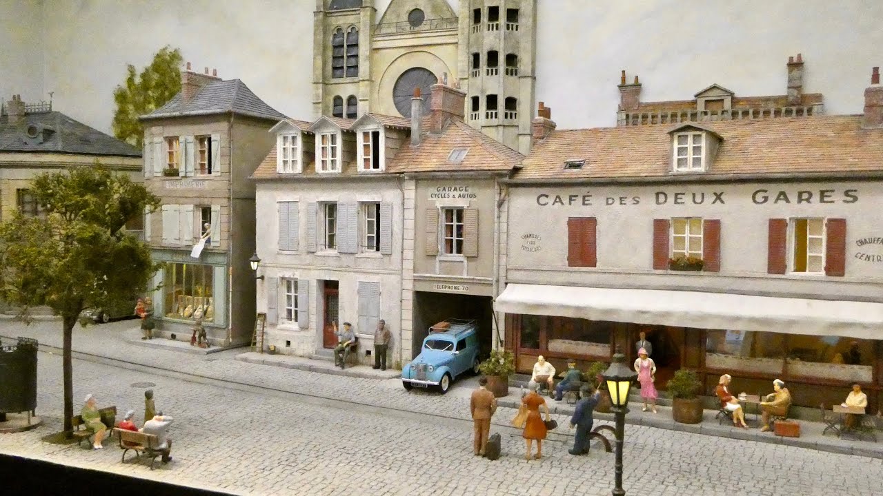 Montereau (1/43 Oe-scale mini layout) at the MSKK 33d train weekend of ...