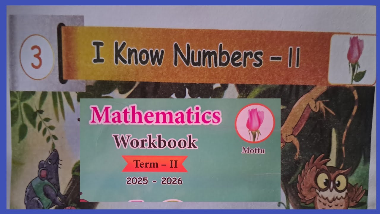 I Know Numbers, Mottu, Maths workbook answers - YouTube