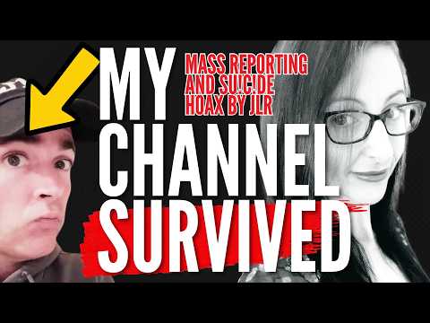 My channel survived a mass reporting scam, a su!c!de hoax and international false police reports
