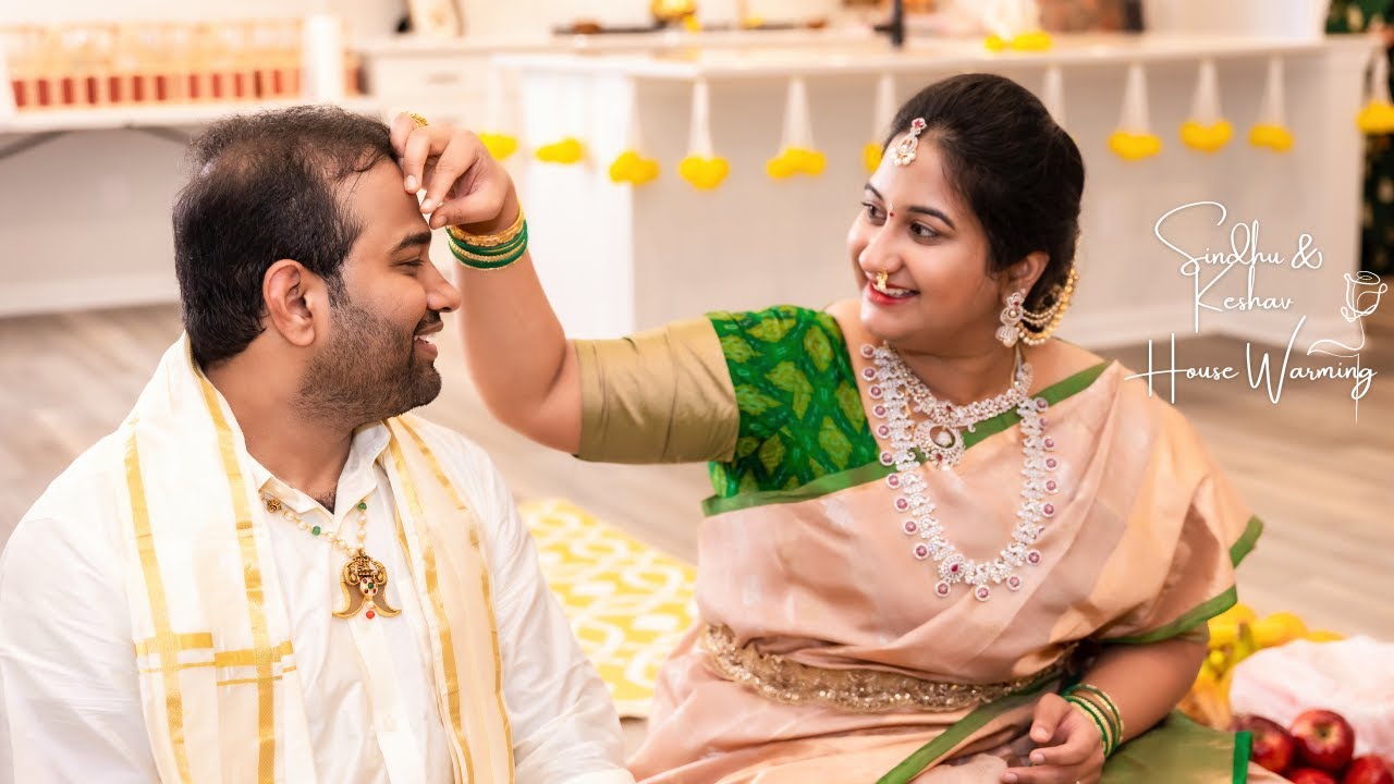 Sindhu & Keshav Housewarming Ceremony 🏡 | 4K Video | Holly Springs | NC ...