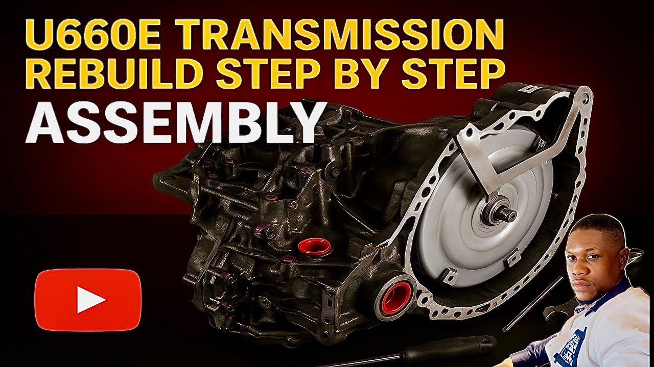 U660E U760E Complete Transmission Rebuild Pt2 | Step-By-Step Toyota ...