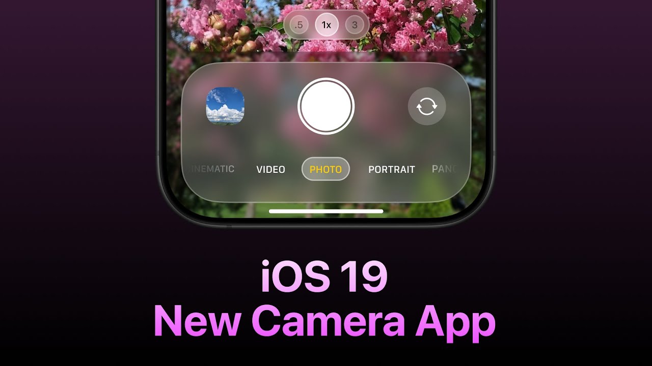 iOS 19 | New Camera App - YouTube