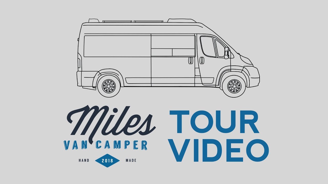 Miles Van Camper v2 Tour - A Modern Design RAM Promaster Camper Van ...