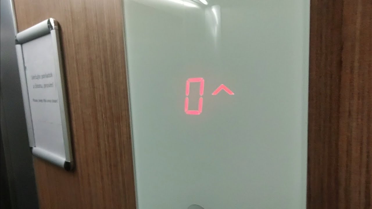 2009 Schindler 3300 elevator @City Gate Passage, Bratislava, Slovakia ...