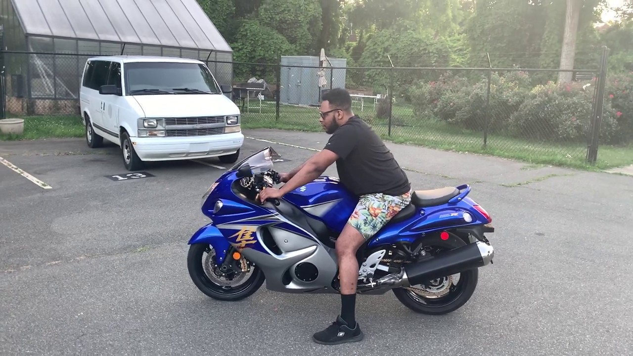 Learning How To Ride A Motorcycle - Suzuki Hayabusa GSX1300R | Mr ...