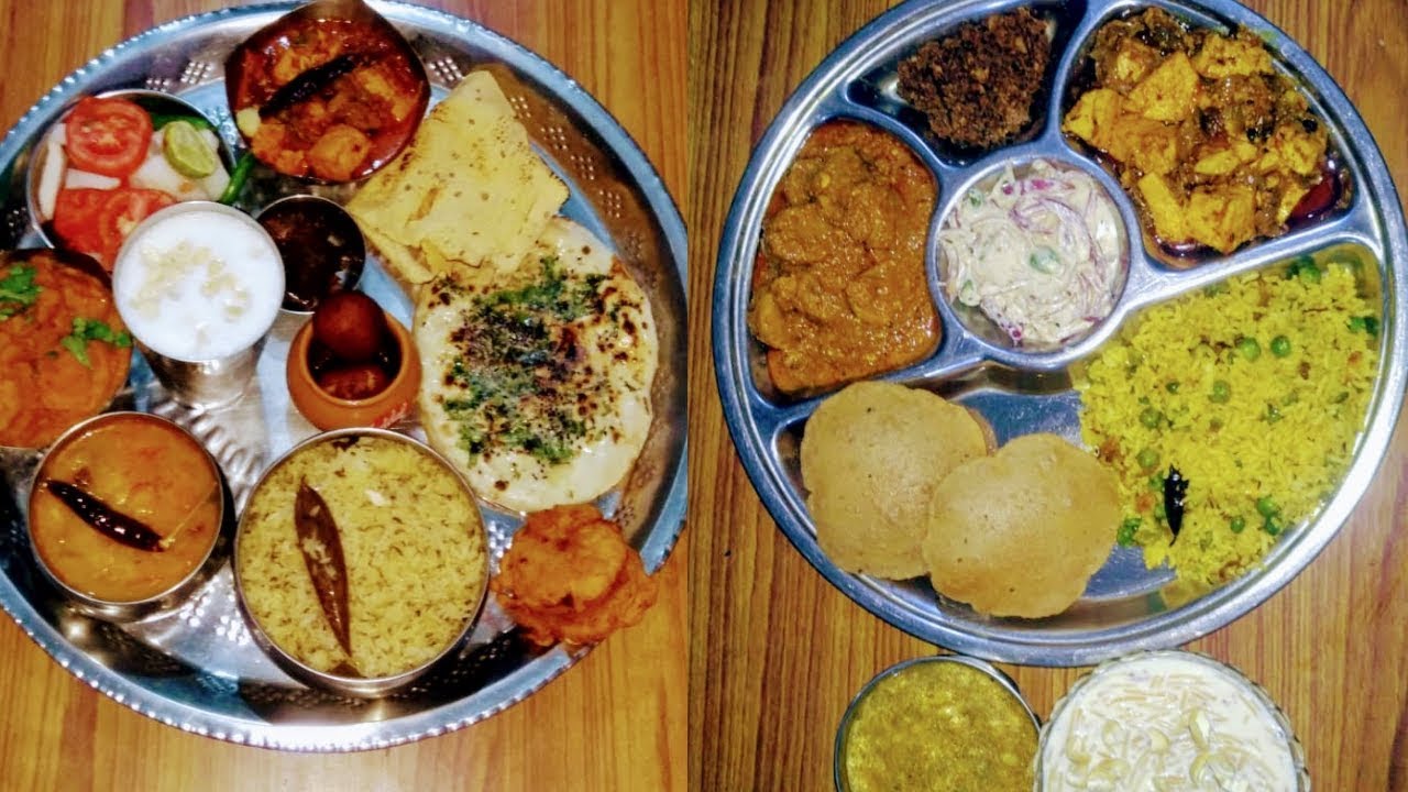 होली स्पेशल थाली | holi special thali | festival special thali | veg ...