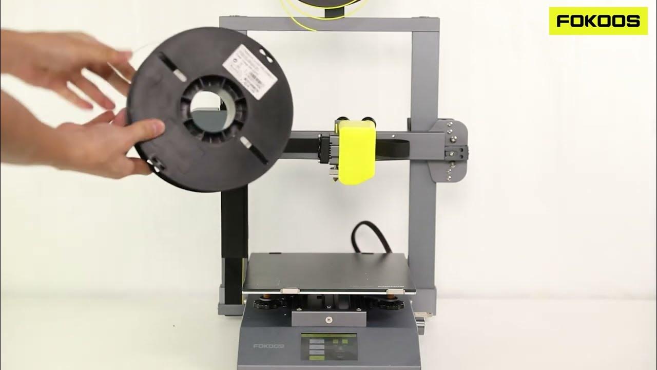 Load, unload or replace filament! - YouTube