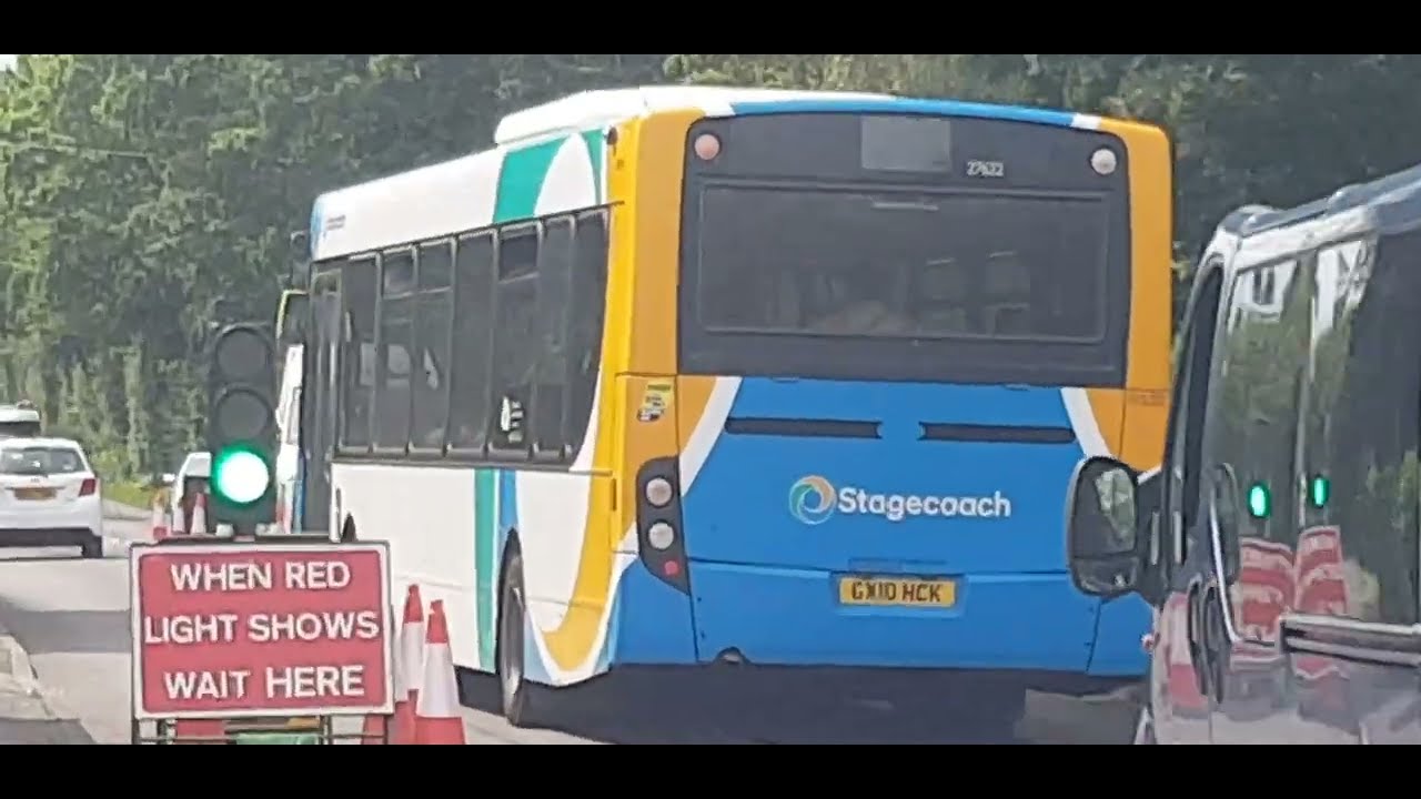 Here is the new livery stagecoach bus 27622 on the number 20 in ...