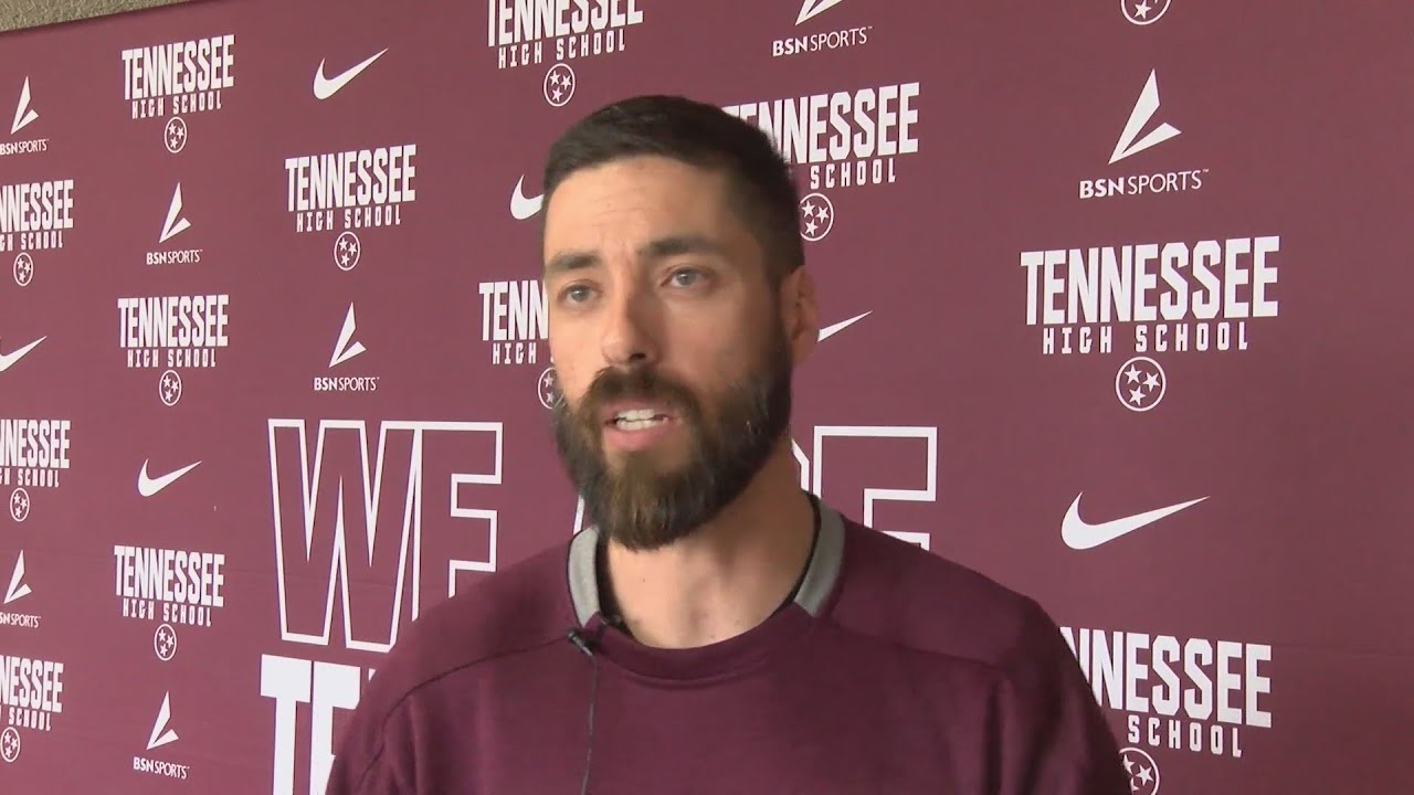 Josh Holt introduced as new Tennessee High football coach - YouTube