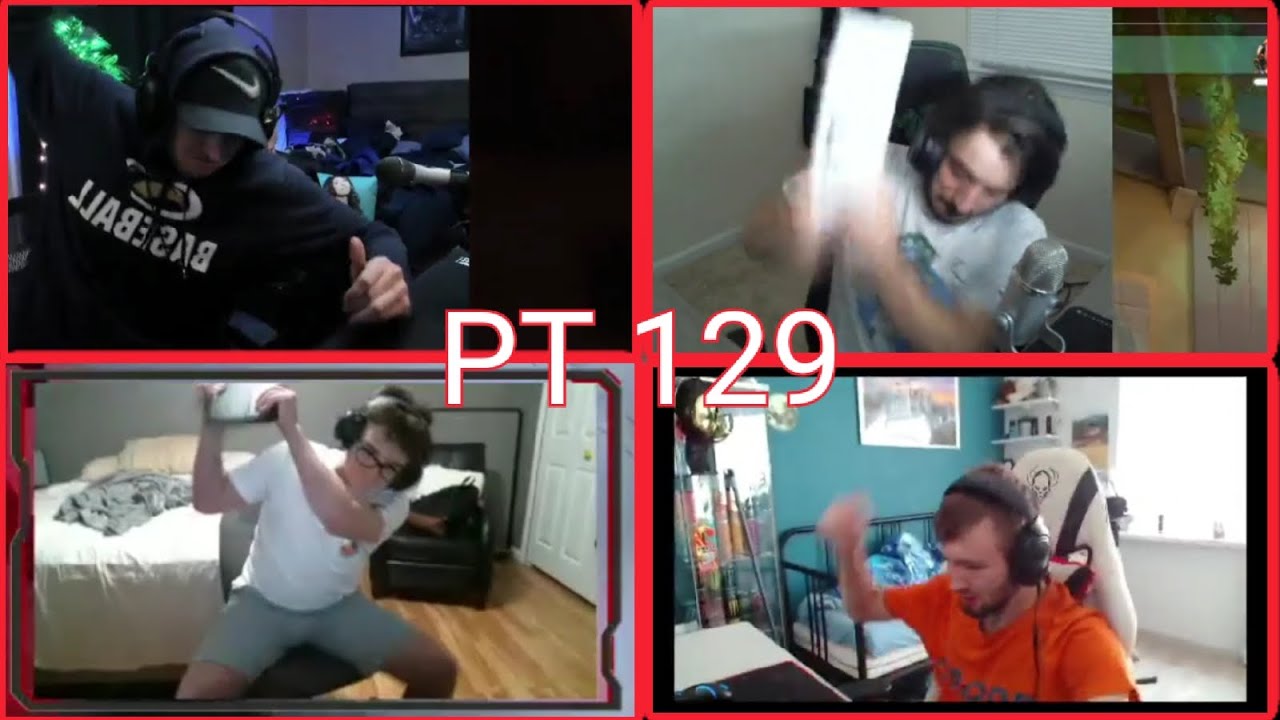 Streamers Rage Compilation Part 129 - YouTube