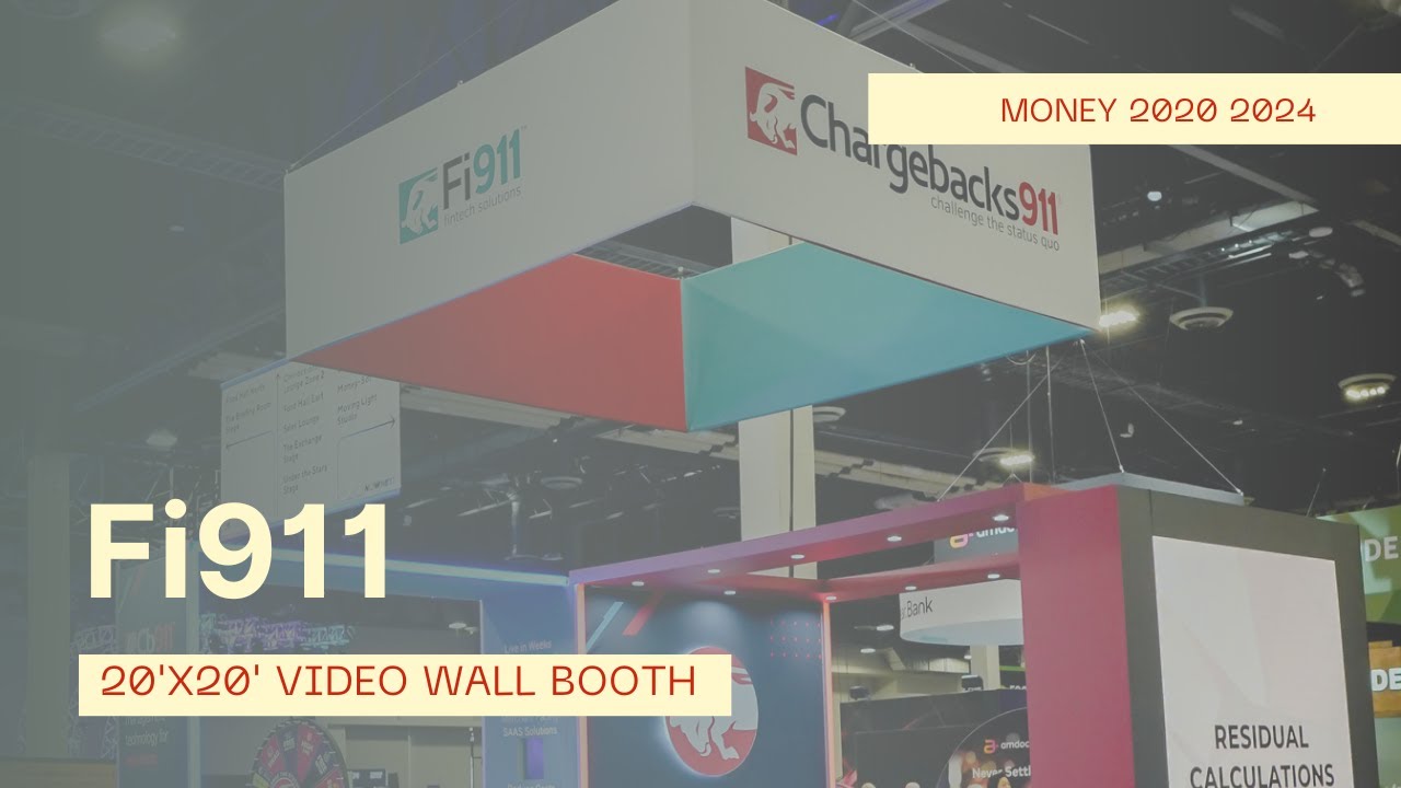 Stunning Chargeback 911 Booth at Money 2020 | Trade Show Booth Design ...
