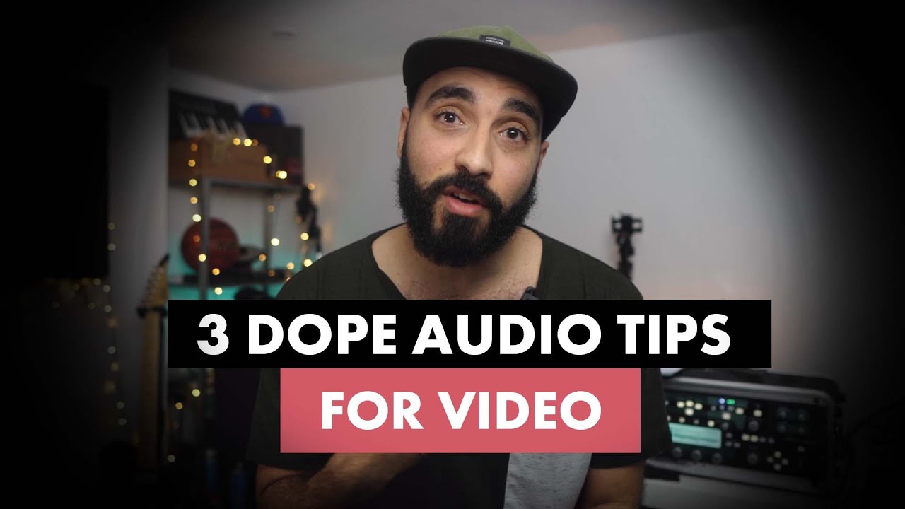 3 DOPE Audio Tips for Videographers - YouTube