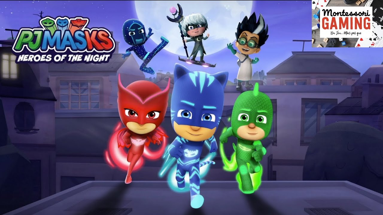 Let's Play 01 PJ Masks Héros de la Nuit en Français FR - YouTube