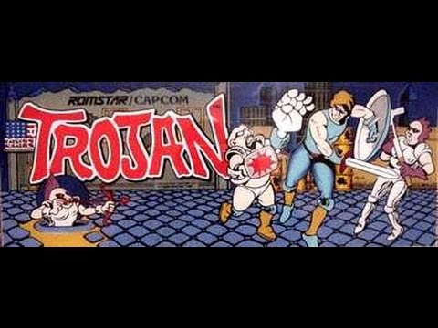 Trojan (Arcade) - YouTube