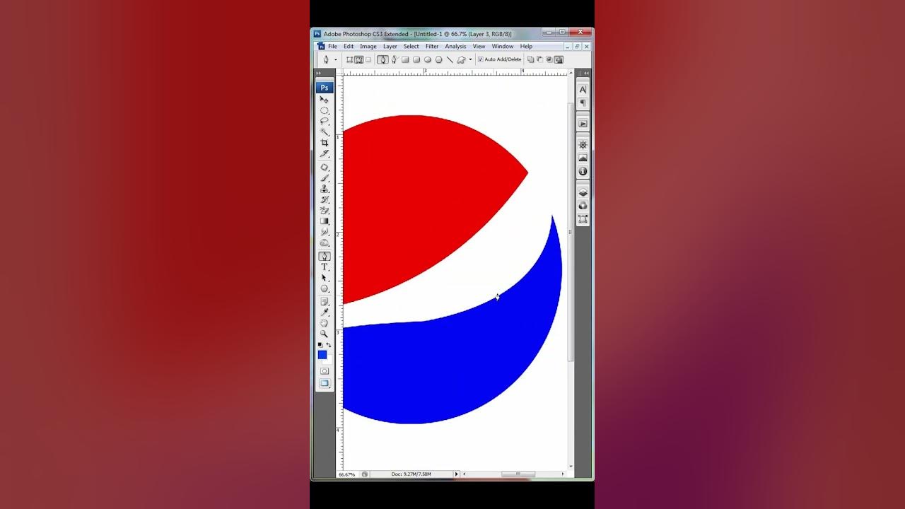Pepsi Logo Create Design - YouTube