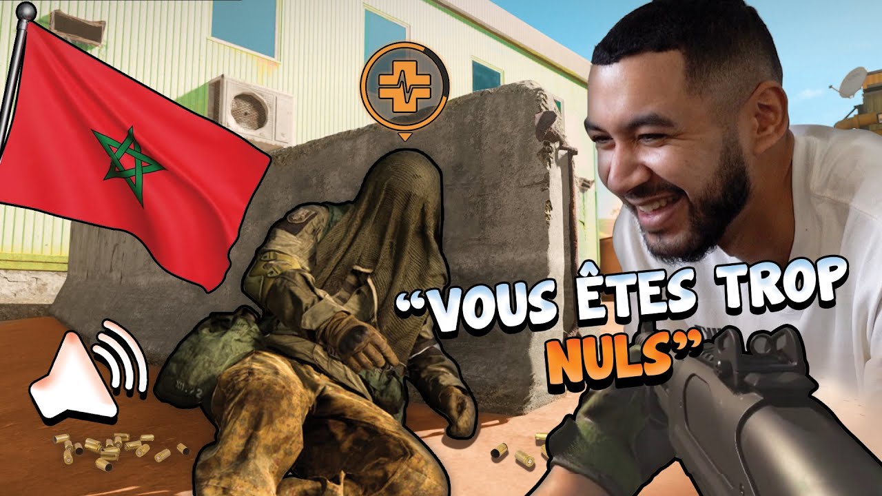 Un BLEDAR MAROCAIN carry des FRANÇAIS sur WARZONE 🤣 épisode #1 - YouTube