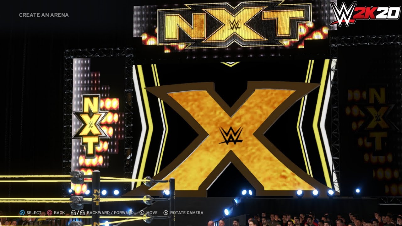 WWE 2K20: How to Create New NXT Arena - YouTube