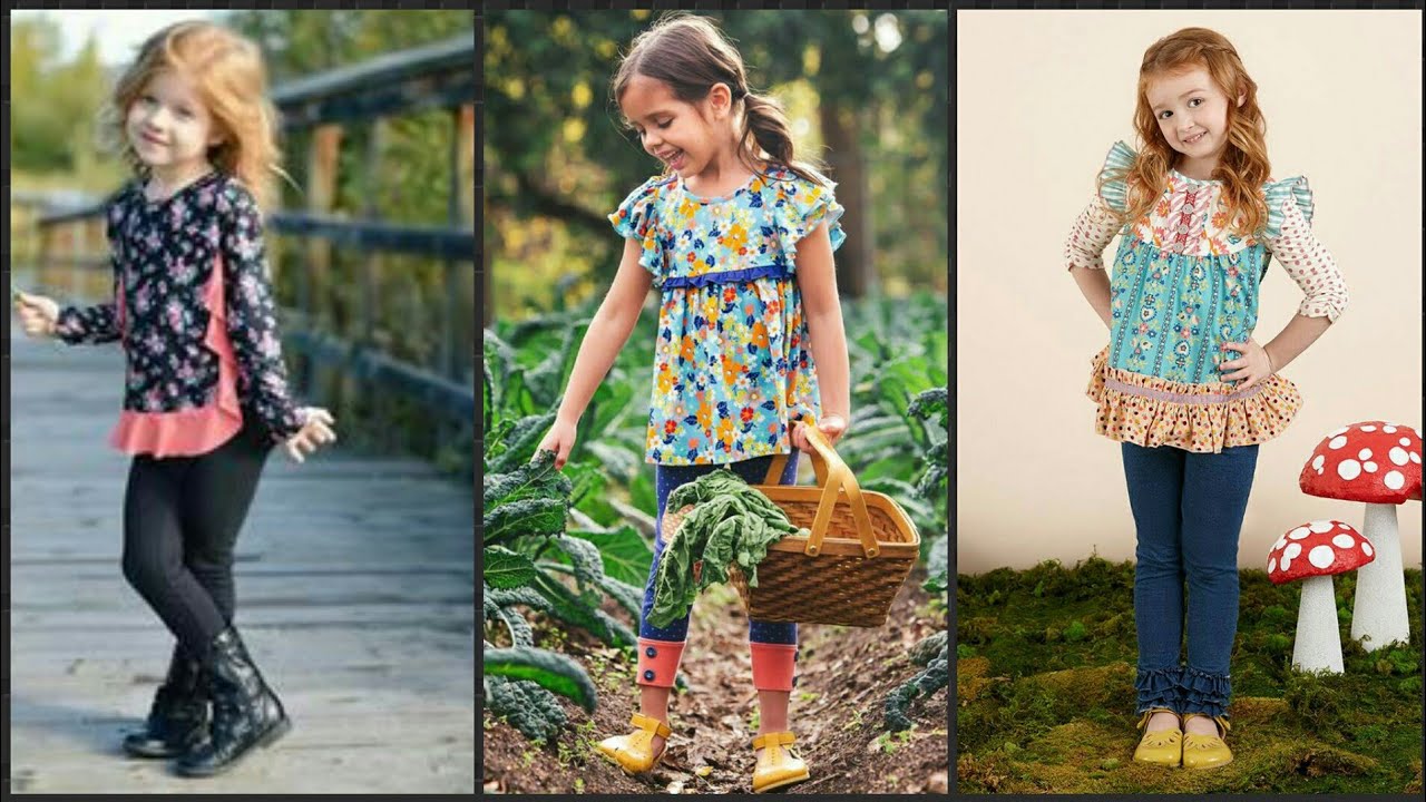 Kids New Summer Tops Design Idea's for Little girl's - YouTube