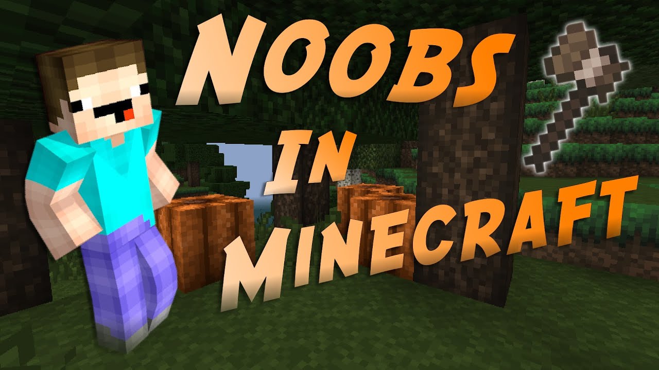 Noobs In Minecraft - YouTube