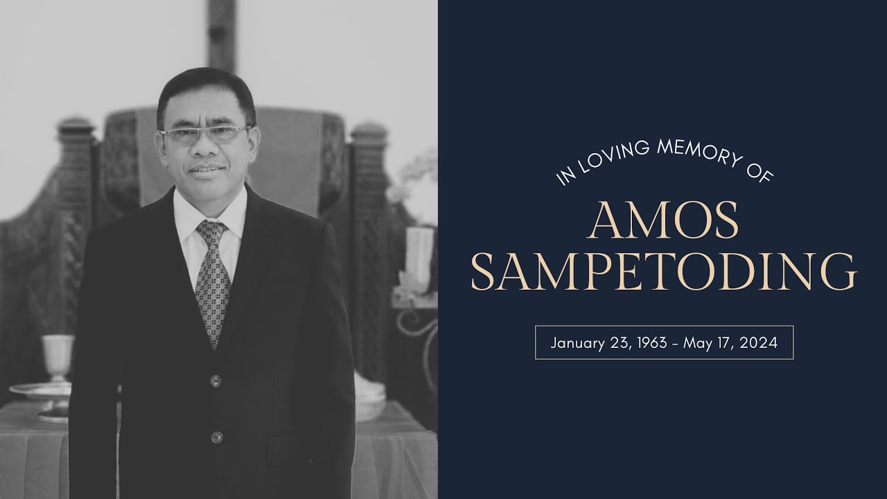 Ibadah Penghiburan Keluarga Alm. Pnt. Amos Sampetoding - Jumat, 17 May ...