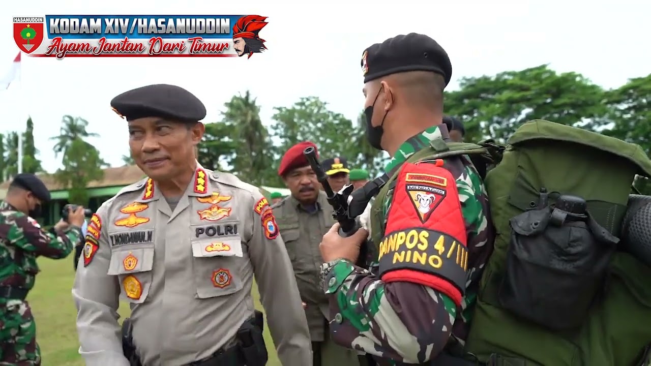 Pangdam Hasanuddin Pimpin Upacara Pengantaran Satgas Yonkav 10 ...