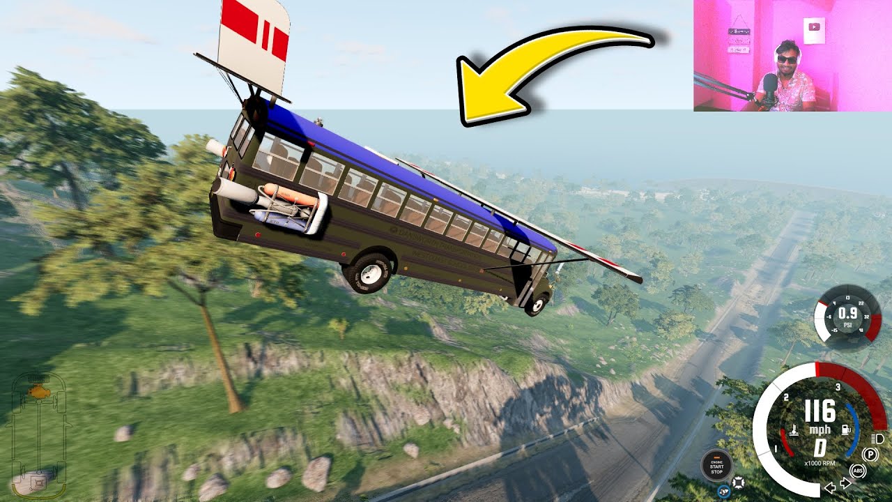 BUS FLY 3D SIMULATOR 😱🚎 | NEW HD BUS GAMES | 2023 BEST NEW UPDATE | NEW ...