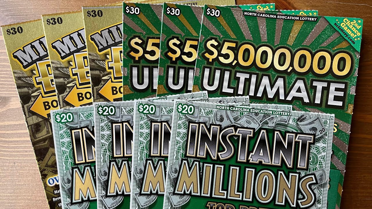 $260 in NC Scratch-offs! 💵Lots of MONEY STACKS!💵 - YouTube