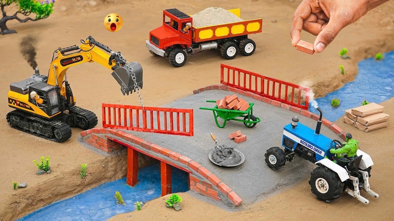 Building a DIY Tractor Bridge - Science Project - YouTube