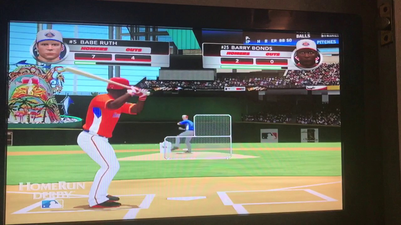 MLB 2k13 Home Run Derby #2: Babe Ruth vs. Barry Bonds - YouTube