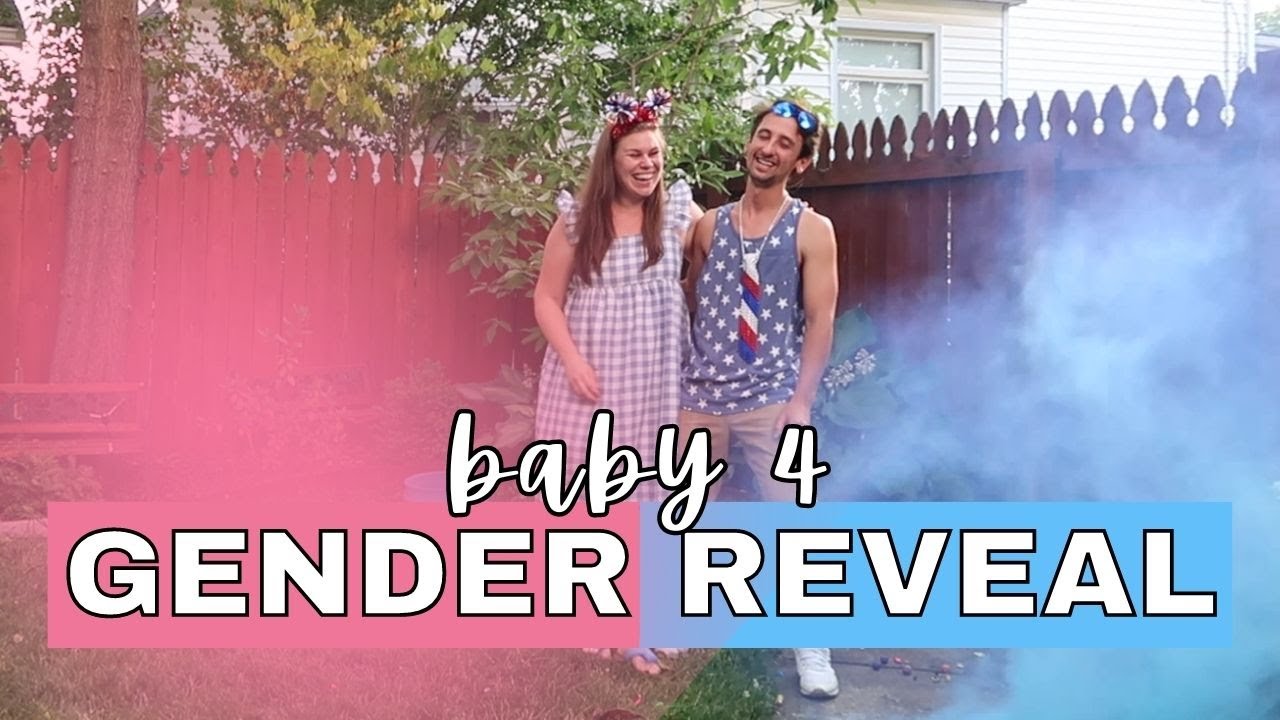 BABY #4 GENDER REVEAL!!! SUMMER GENDER REVEAL IDEA - YouTube