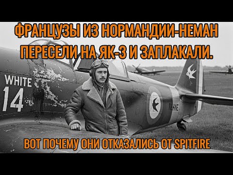 ФРАНЦУЗЫ ИЗ НОРМАНДИИ-НЕМАН ПЕРЕСЕЛИ НА ЯК-3 И ЗАПЛАКАЛИ. ВОТ ПОЧЕМУ ОНИ ОТКАЗАЛИСЬ ОТ SPITFIRE