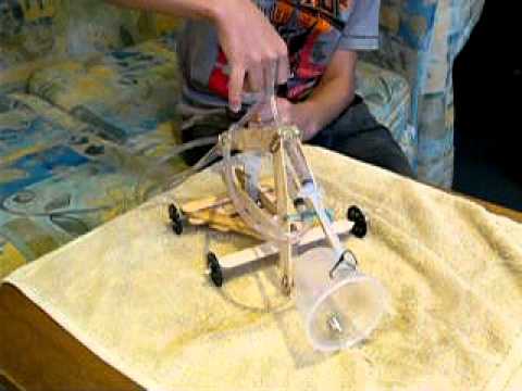 Super Cool Science Experiment - Hydraulic Earth Mover - YouTube