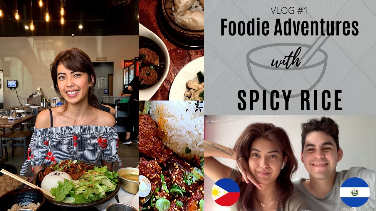 WE TRY ASIAN FOODS IN LA! | FOODIE ADVENTURES W. SPICYRICE! | VLOG #1 ...