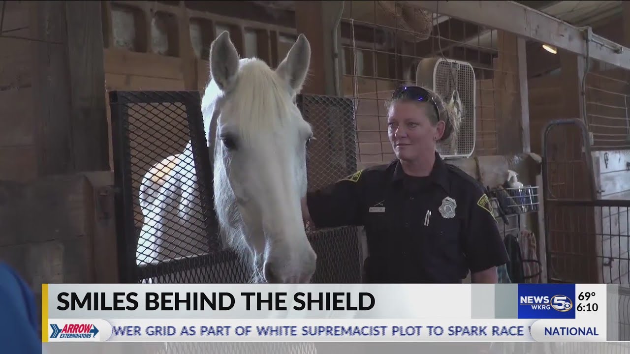 Smiles behind the shield - YouTube